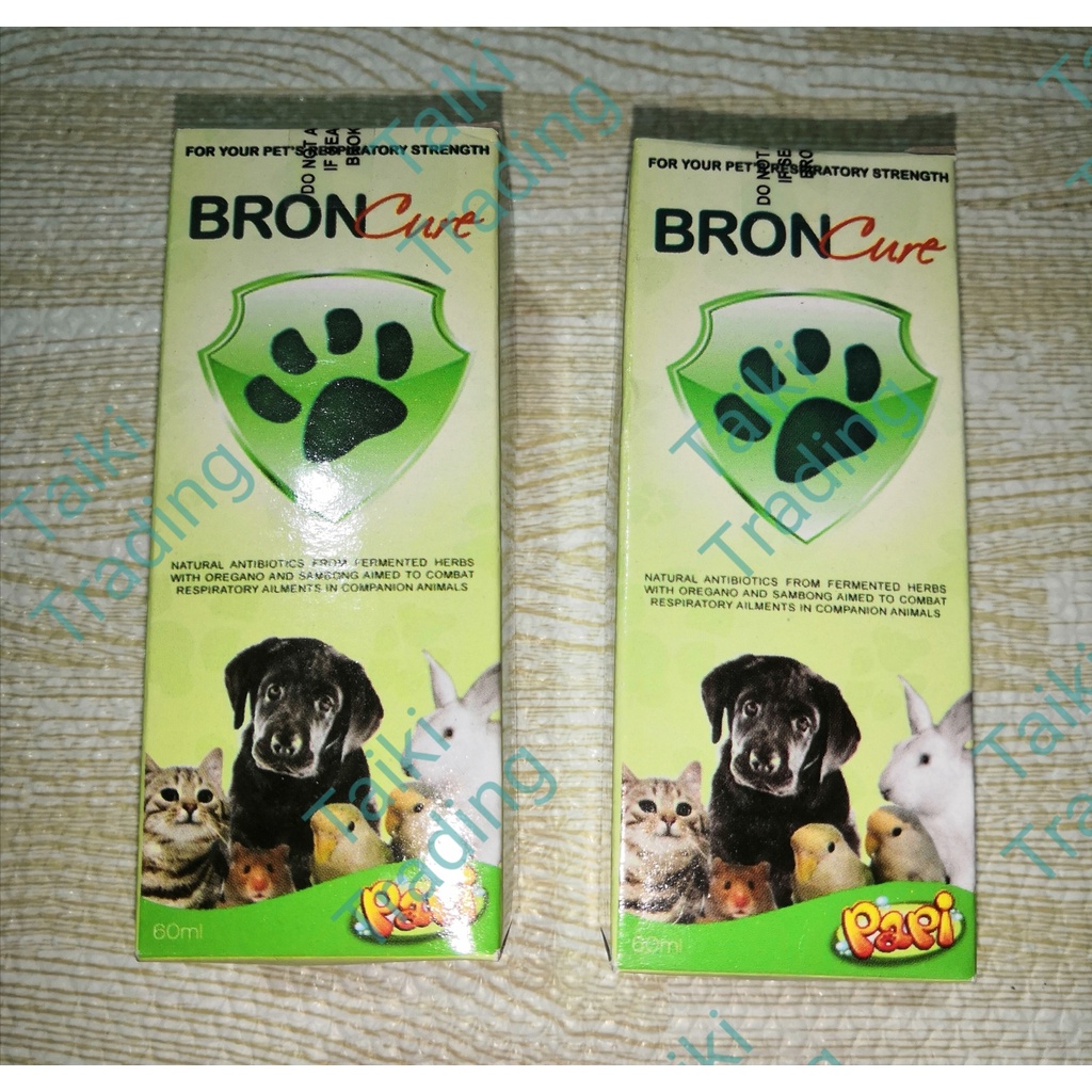 PAPI BRONCure (for Pets Respiratory Strength) - 60mL | Lazada PH