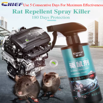 Chief Rat Mouse Repellent Killer Spray Smells and Run Uses Multi Area ...