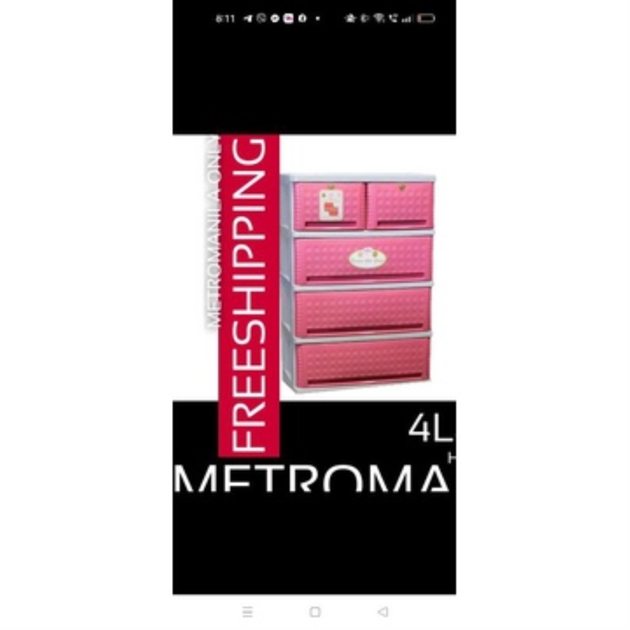 Orocan Caha de Oro cubico drawers w/ lock 7L 6L 5L FREESHIP METROMANILA ...