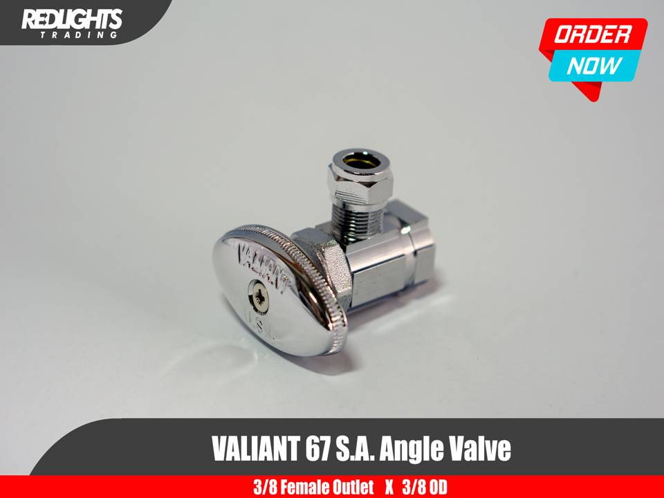 Angle Valve VALIANT RED 67 S.A. 3/8 Female Outlet x 3/8 OD | Lazada PH