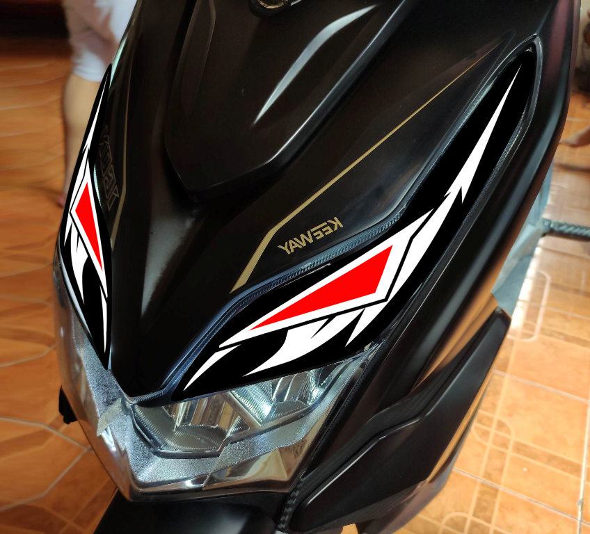 Winker For Keeway Icon 110 Red Futuristic Lines Eyes | Lazada PH