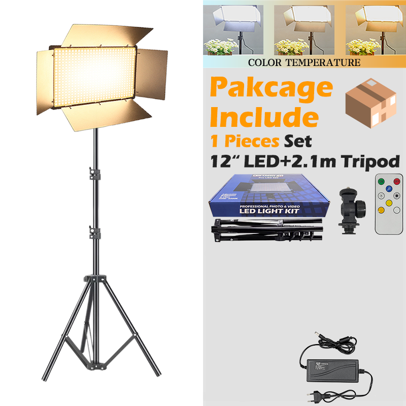 U800 LED Photo Studio Light for 𝗧𝗶𝗸𝘁𝗼𝗸 𝗬𝗼𝘂𝗯𝘂𝘁𝗲 Game Live Video Lighting ...