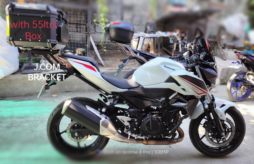 J.COM KAWASAKI Z400 / Ninja 400 HEAVY DUTY TOP BOX BRACKET | Lazada PH