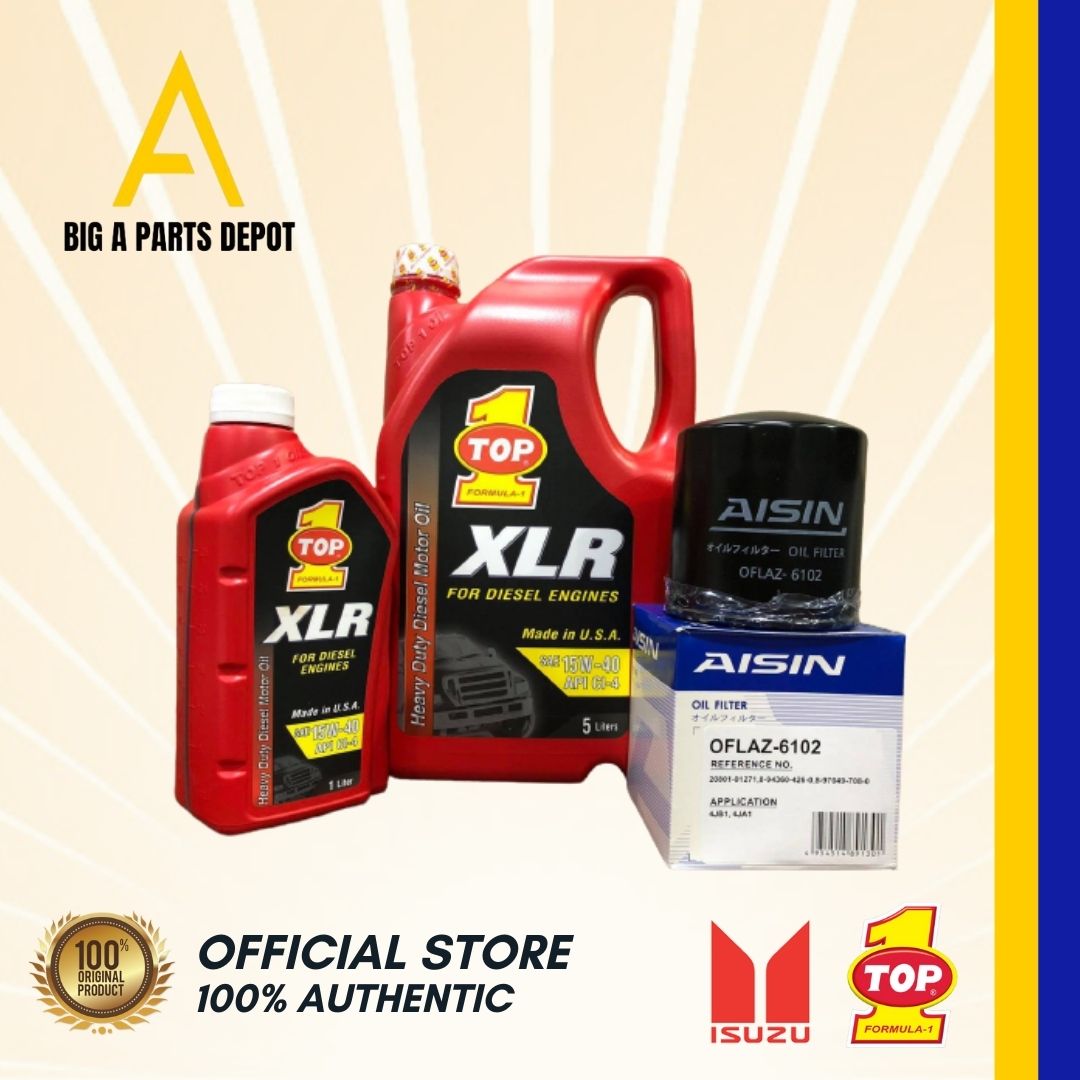 Top 1 - XLR Heavy Duty Diesel Oil 15w-40 API CI-4 Oil Change Bundle for ...