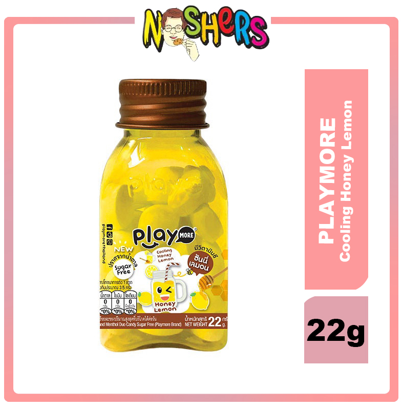 Noshers Thailand Play More Cooling Honey Lemon Candy Play More Cooling ...