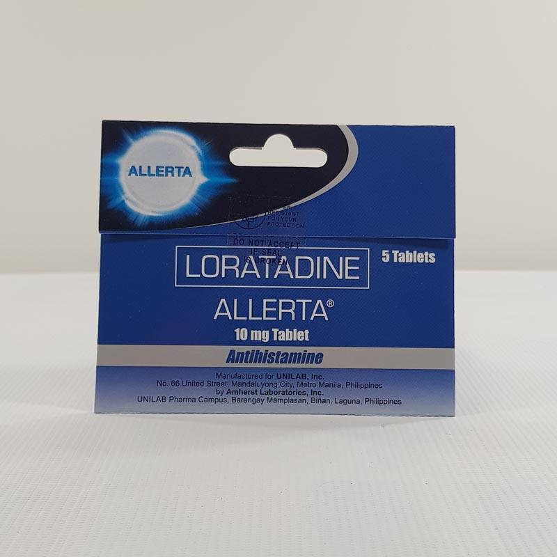 Allerta 10mg tab 5's | Lazada PH