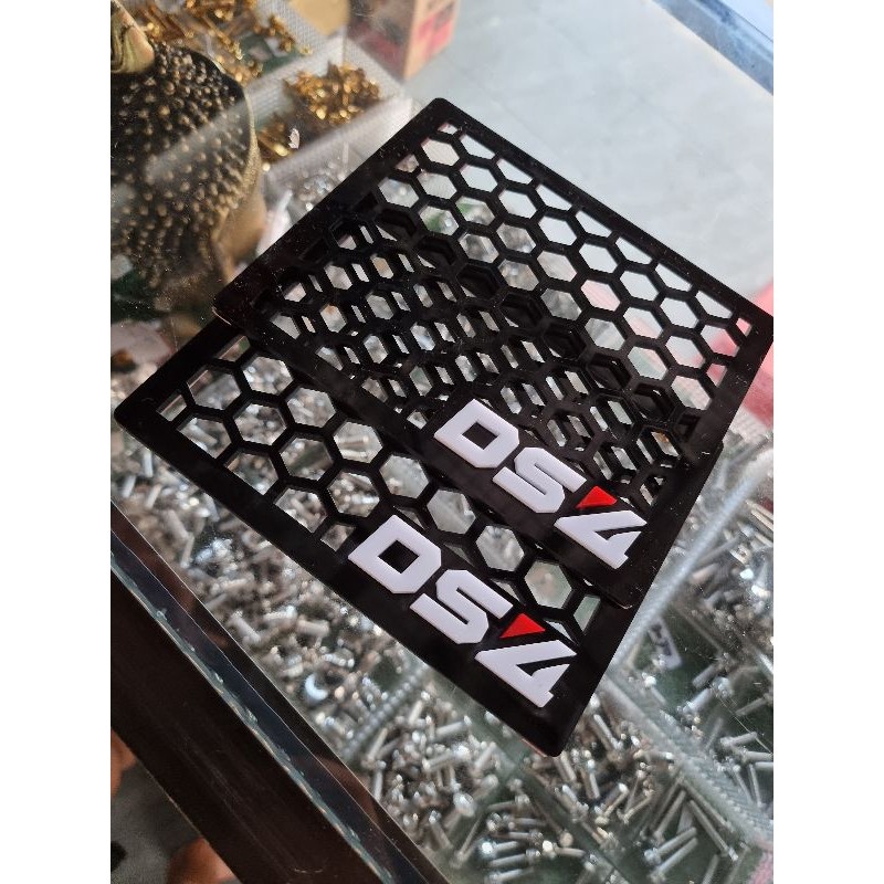 sol helmet DS4 ACRYLIC RADIATOR COVER FOR NMAX AEROX V1 AND NMAX AEROX ...