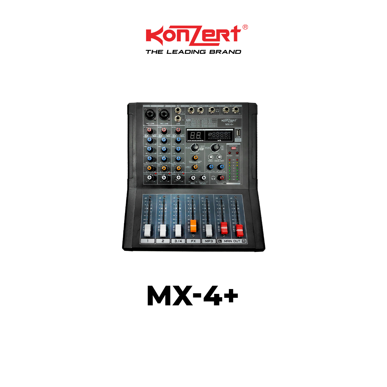 Konzert MX-4+ Professional Mixer | Lazada PH