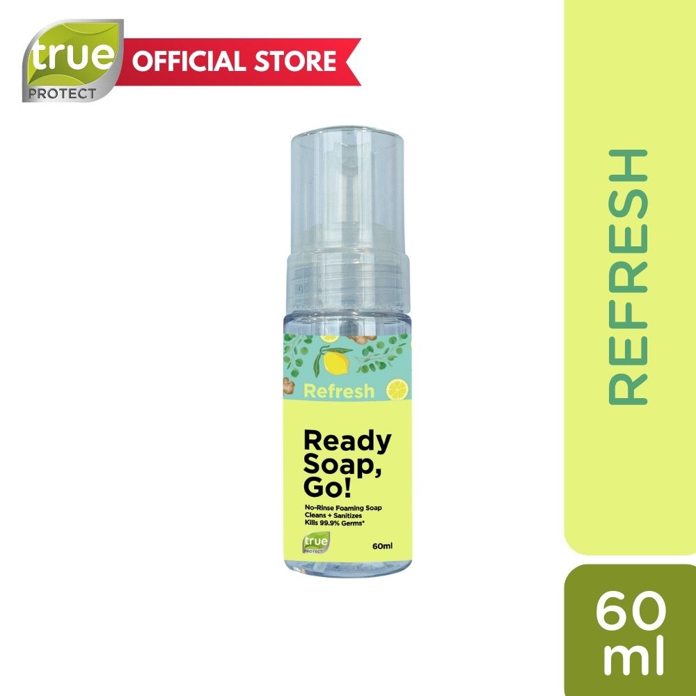 Ready Soap, Go! No-Rinse Foaming Soap 60mL - Refresh | Lazada PH