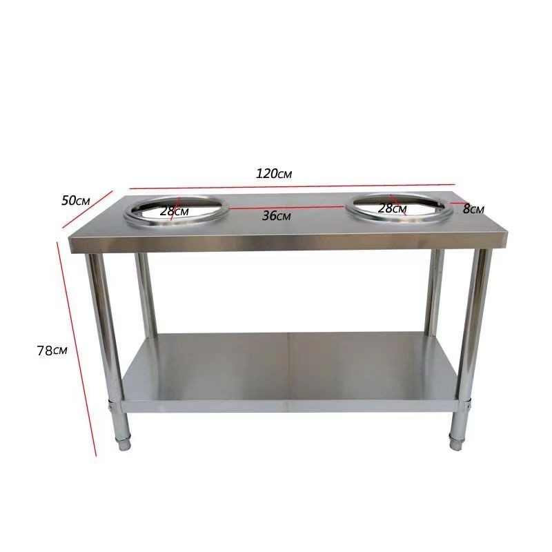 【activity price】kitchen table table for kitchen stainless table gas ...