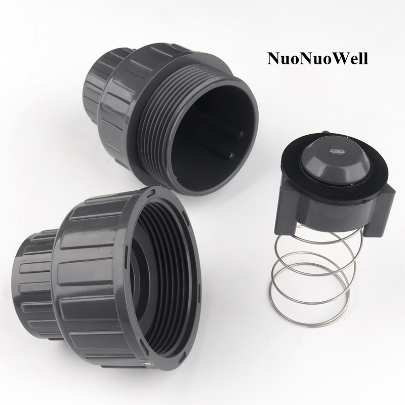 1pc 25 63mm UPVC Check Valve Garden Water Connectors Agricultural ...
