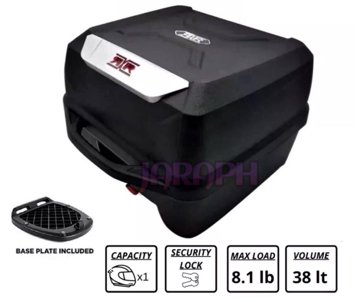 RXR #668 38 Liters Luggage Box Inner Container Tail Case Trunk ...