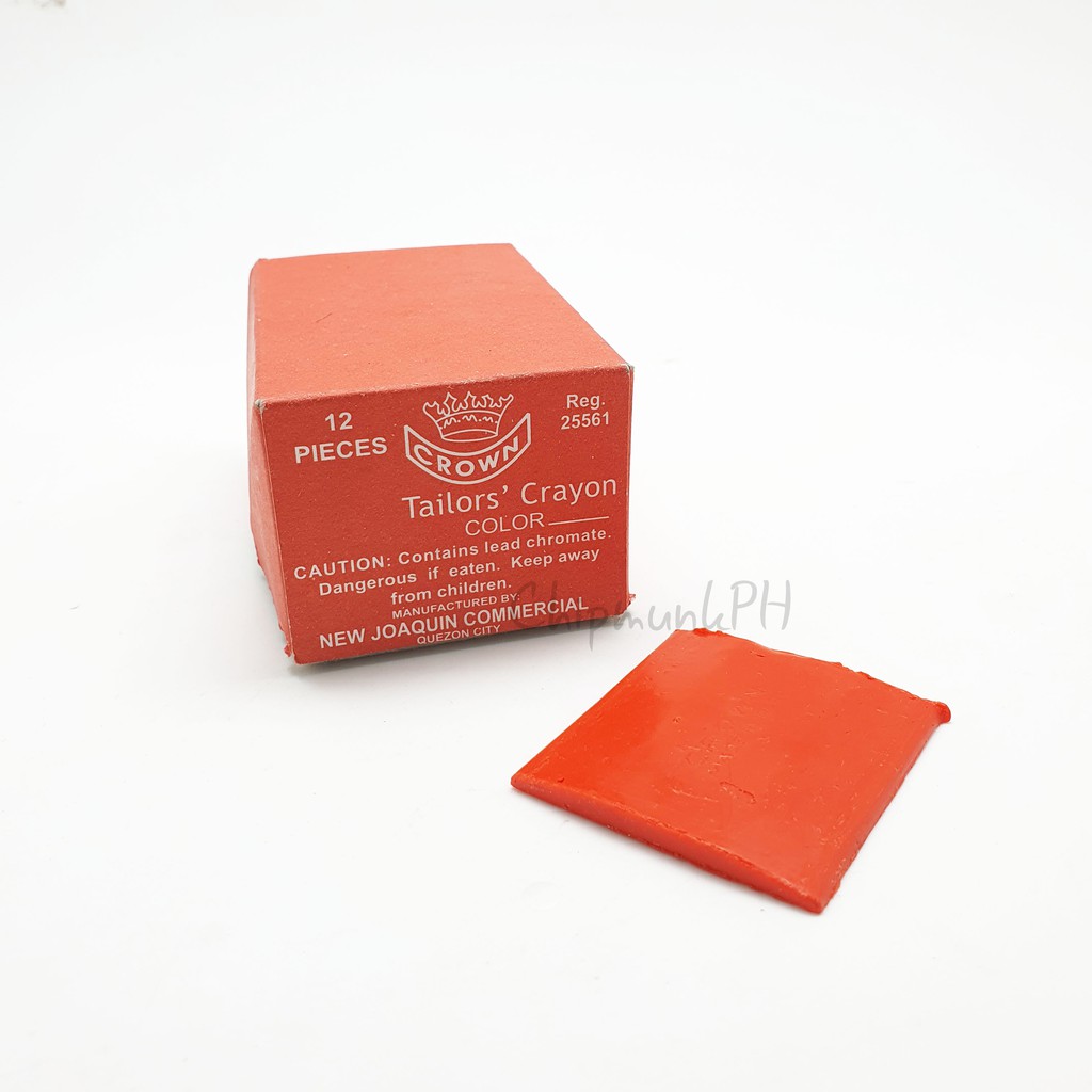 Crown Tailor's Crayon Orange Sold per piece | Lazada PH