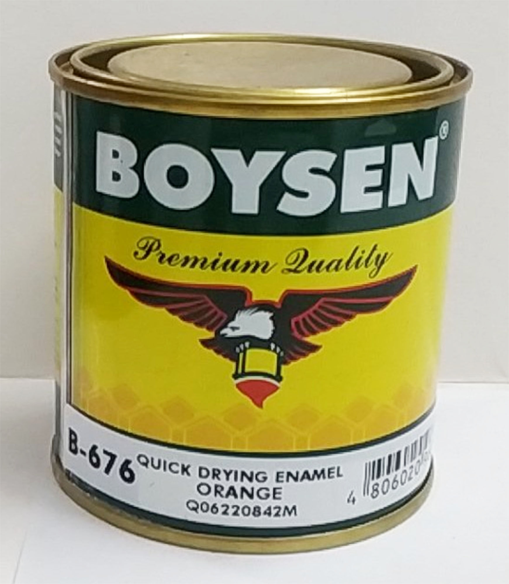 BOYSEN QDE B-676 ORANGE ( 1/4 LITER -----------------1/4 LITER
