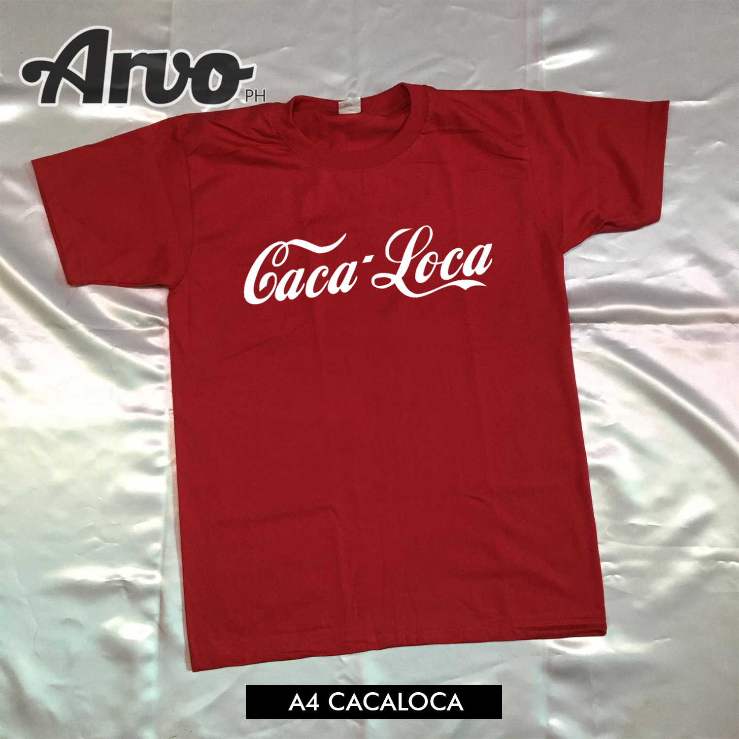 ARVOPH - PARODY HUGOT Logo Spoof Graphic Statement Tee Shirt 1 | Lazada PH