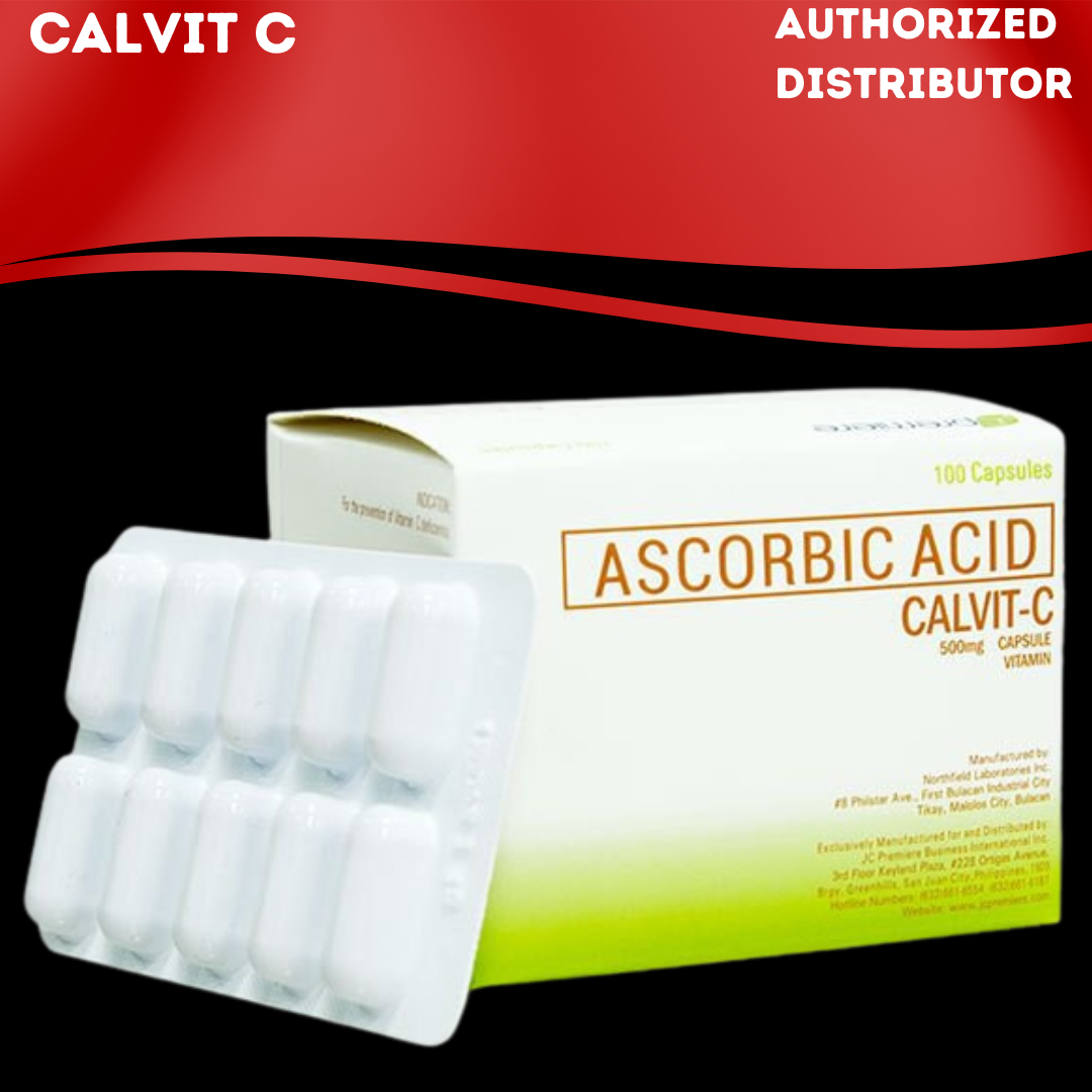 JC Premiere Calvit-C Ascorbic Acid vitamin C 500mg | Lazada PH
