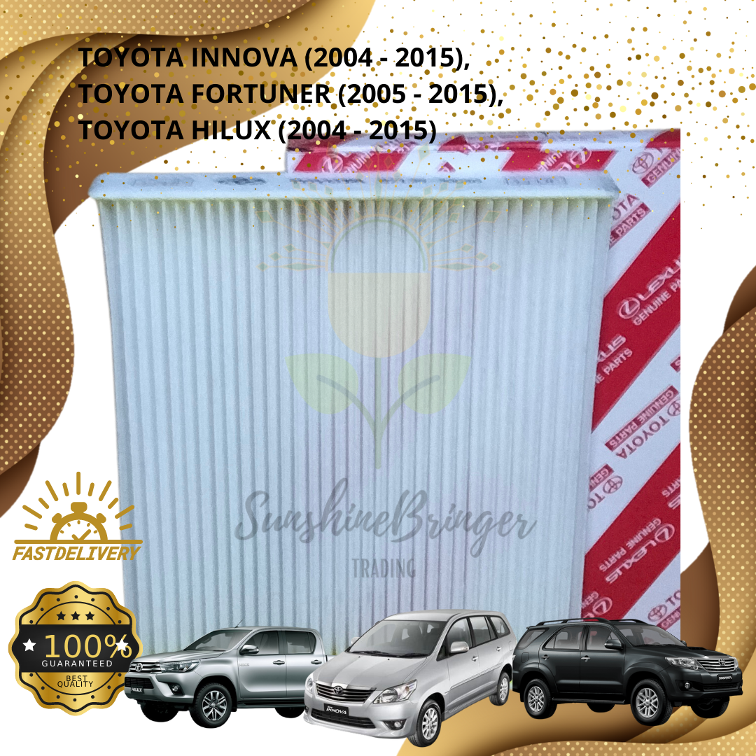 Aircon Cabin Filter for Toyota Innova (2016-2022), Toyota Fortuner ...