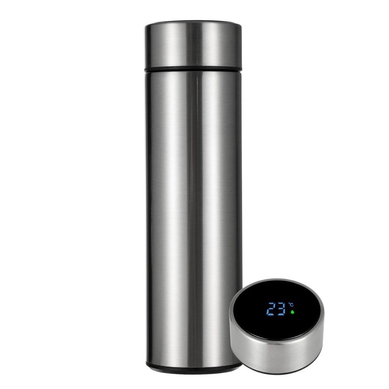 500ML Water Tumbler Smart LED Thermometer Display 304 The stainless ...