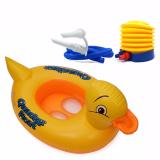 PVC Baby Duck Ring Floaters Inflatable Swimming Salbabida for Kids With ...