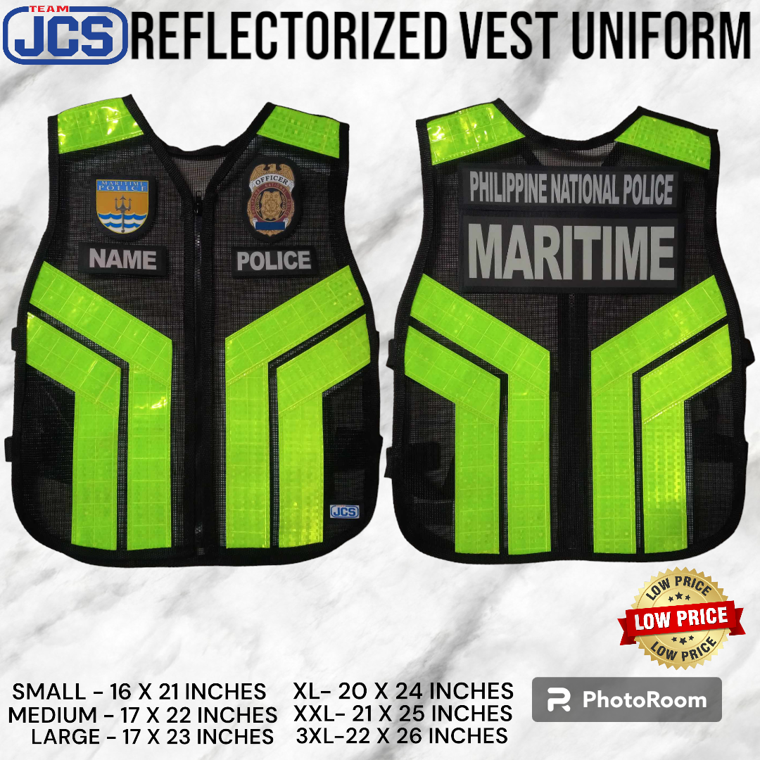 Maritime Group Reflectorized Vest | Lazada PH