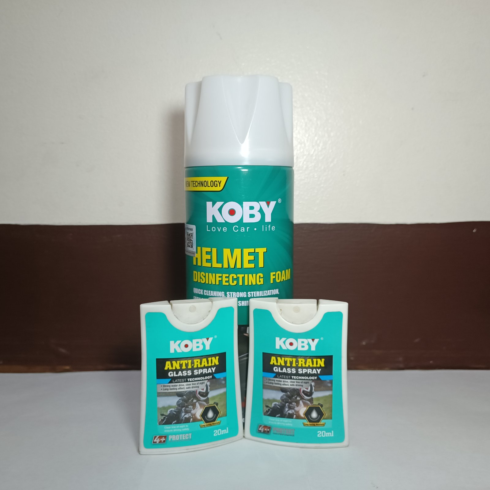 Koby Disinfecting Helmet with Anti Fog and Anti Rain | Lazada PH