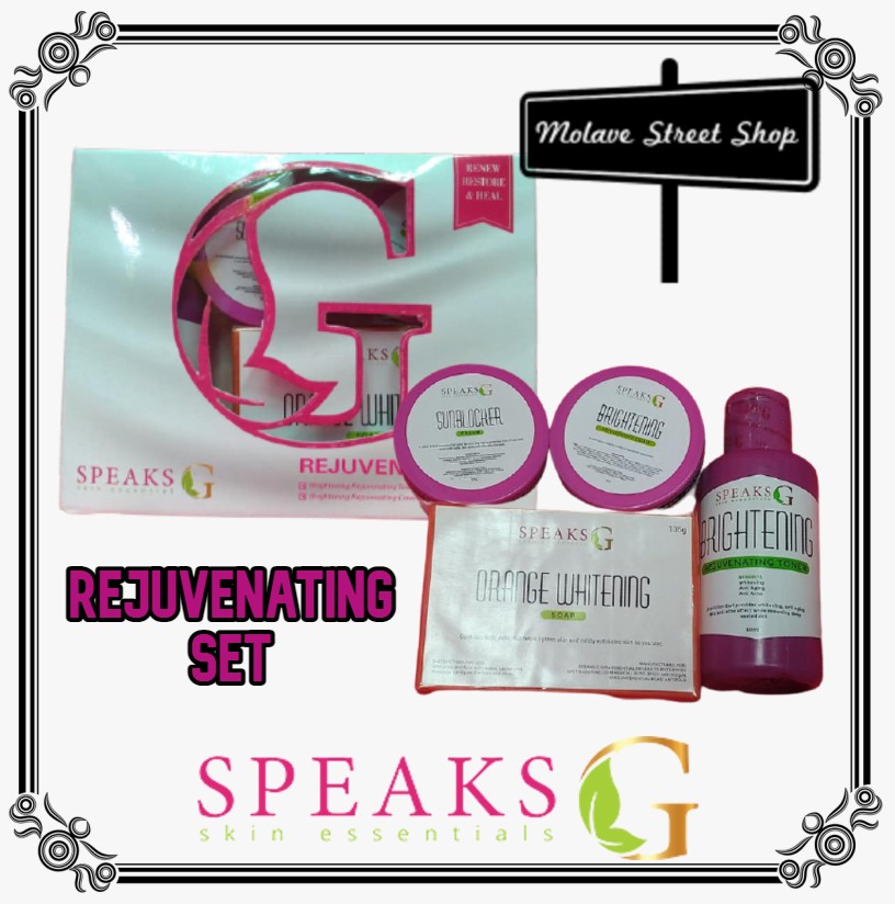 Speaks G Rejuvenating Set (For New User)| On Hand - COD | Lazada PH