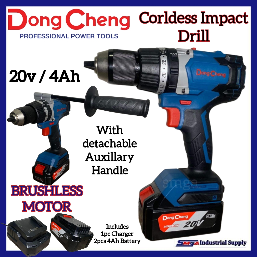 DongCheng Cordless Impact Drill 20V (BRUSHLESS) DCJZ03-13 | Lazada PH