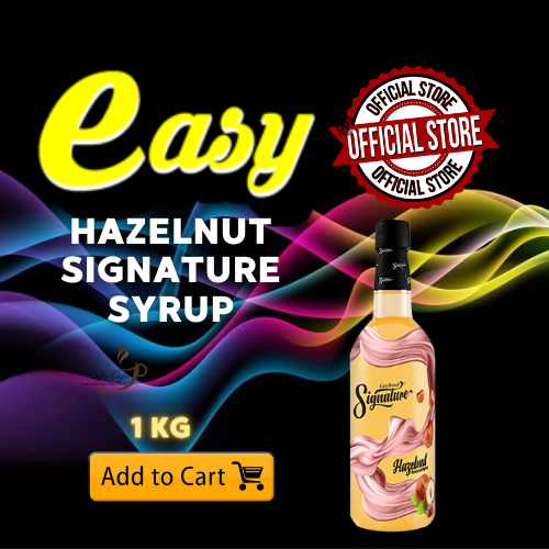 Easy Brand Signature Hazelnut Flavoring Syrup 1Kg | Lazada PH