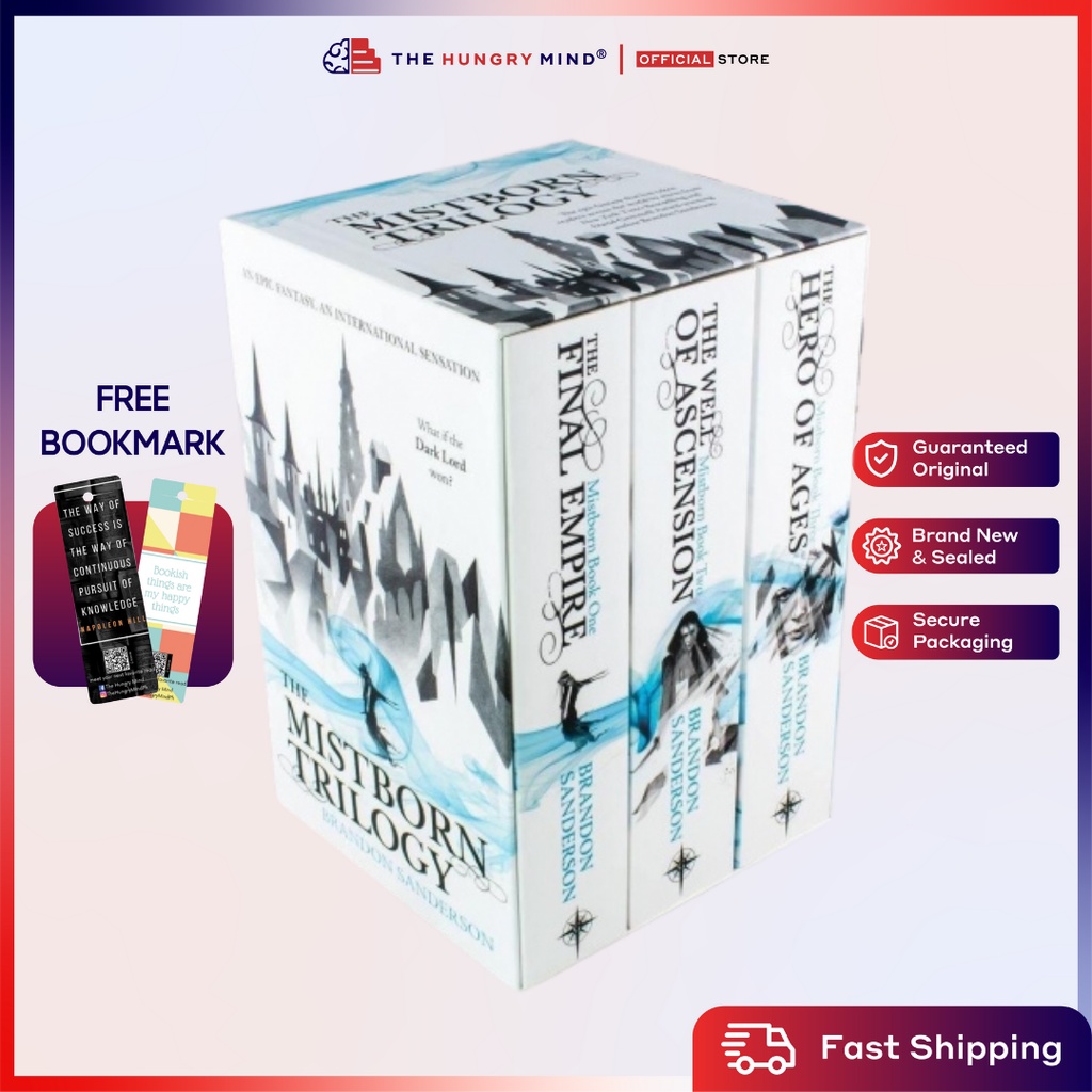 [BOXED SET] Mistborn Trilogy (ORIGINAL BRAND NEW 3-BOOKS) by Brandon ...