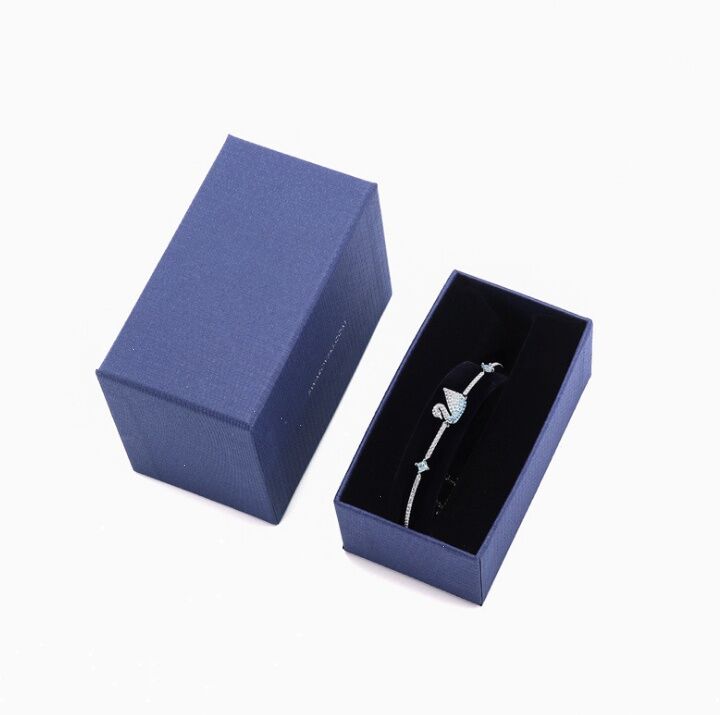 [พร้อมกล่อง] Swarovski Iconic Swan สร้อยข้อมือ Gradient Blue Swan กำไล ...