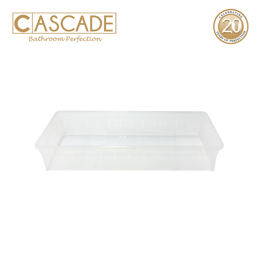 Cascade Slim Tray Organizer with Adjustable Divider L 35 cm x W 8 cm x ...