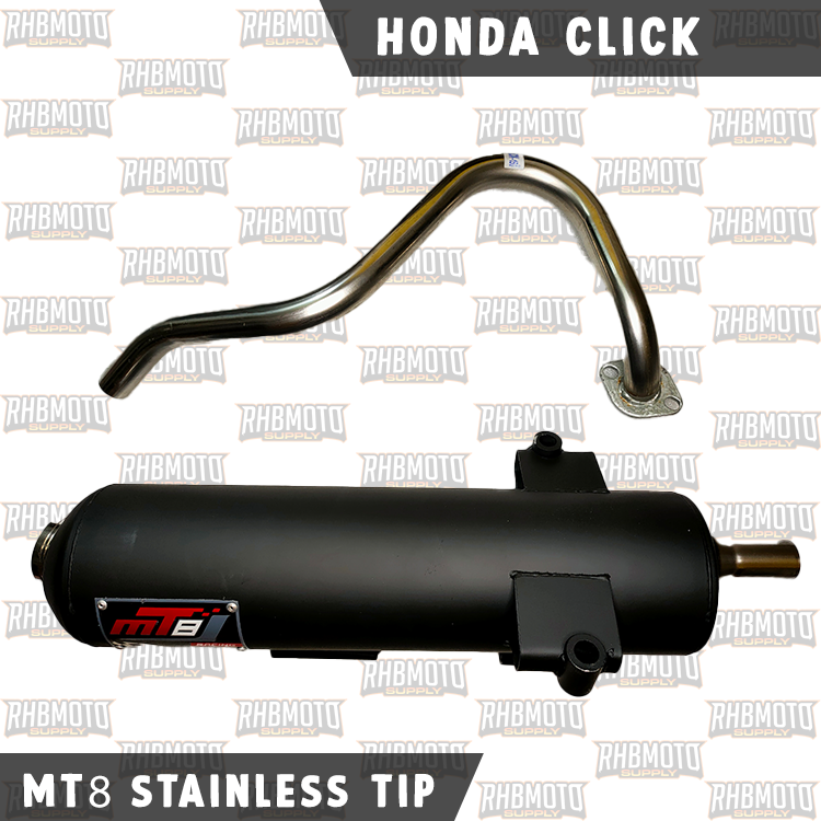 MT8 Stainless Tip Honda Click pipe | Lazada PH