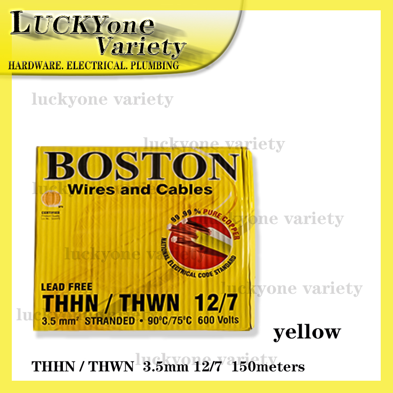 Electrical Stranded Wire Original Boston THHN/THWN 12/7 (150 meters Per ...