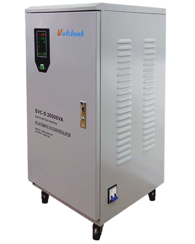 SVC-D20,000VA VOLTLOOK AVR with Digital Display /Servo Motor /Single ...