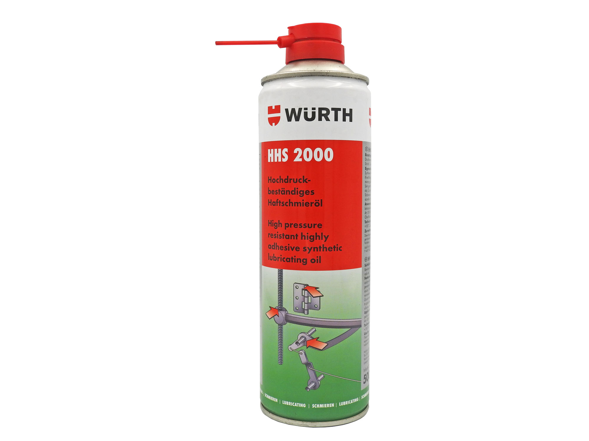 Wurth HHS2000 Adhesive Synthetic Lubricant (500ml) | Lazada PH