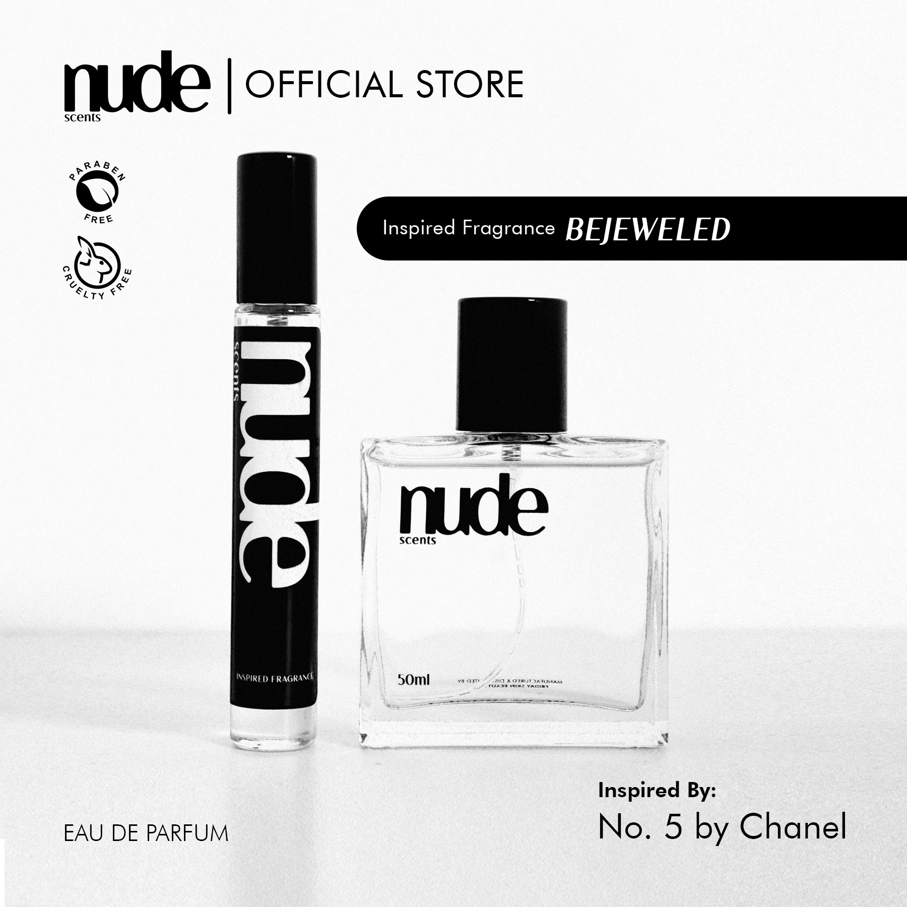 [Unisex] Nude Scents Eau De Parfum | Inspired Fragrance | Lazada PH