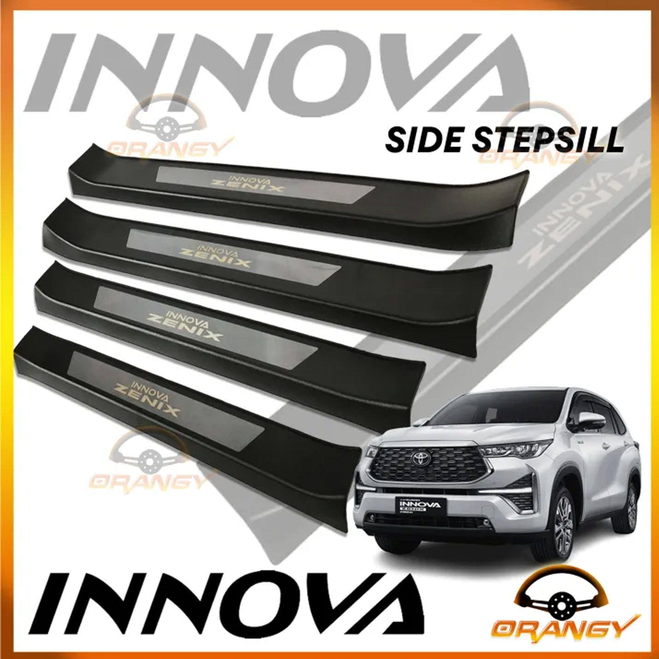 Toyota Innova Zenix 2023 to 2024 OEM Side Stepsill / Step sill ( car ...
