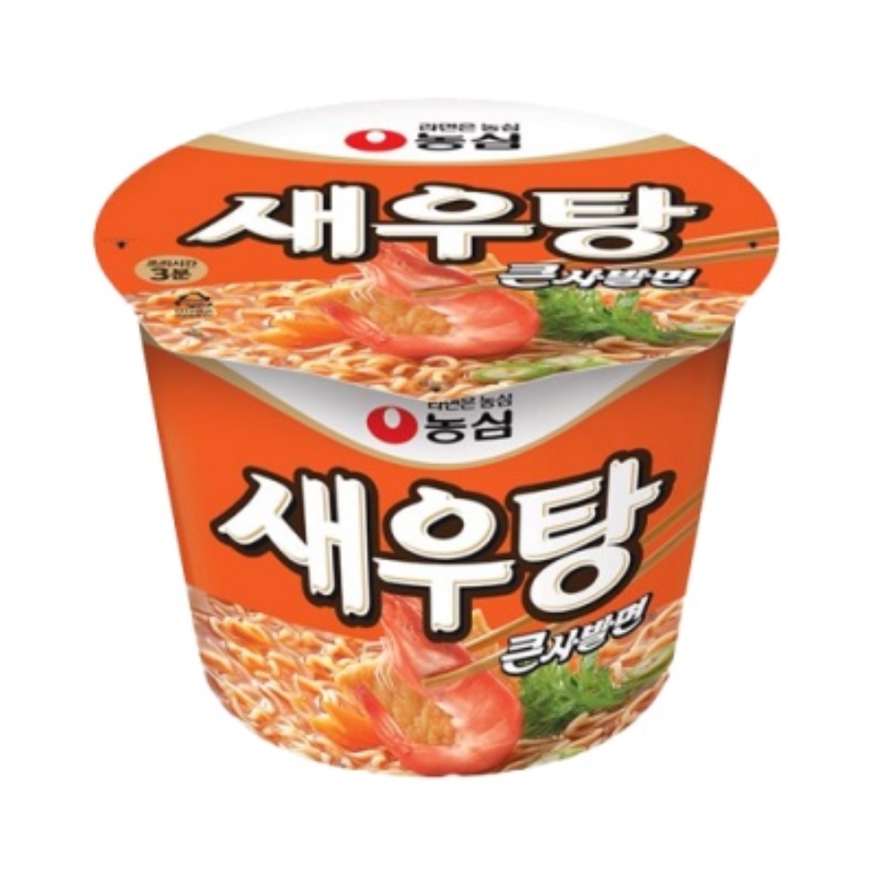 Nongshim Saewootang Shrimp Noodle Cup Big 115g Korean Instant Noodle ...