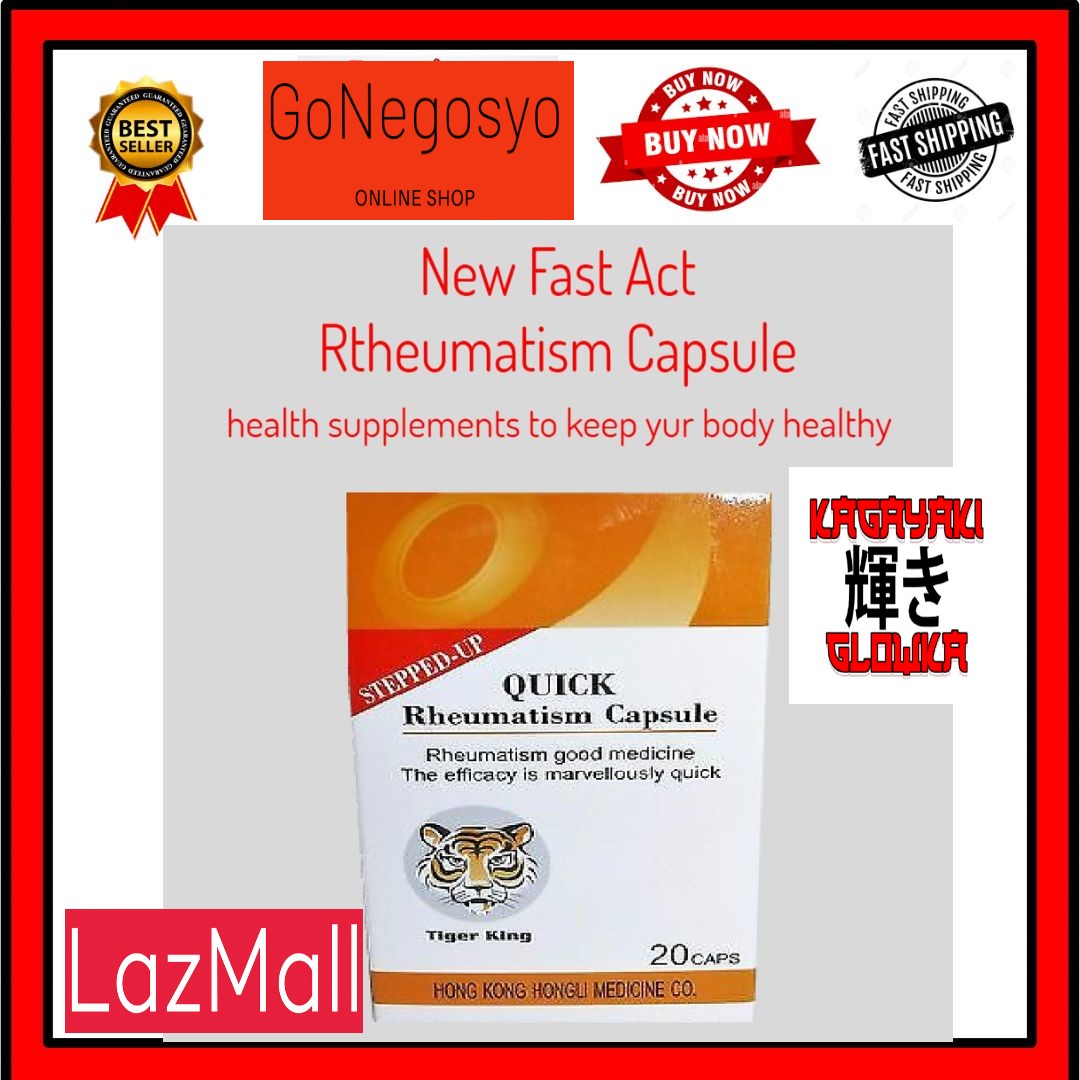 Quick Rheumatism | Anti Gout 20S | Health Supplements | Improve Blood ...