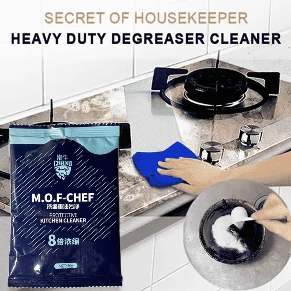 MOF CHEF Heavy Duty Degreaser Protective Kitchen Cleaner, Chano M.O.F ...