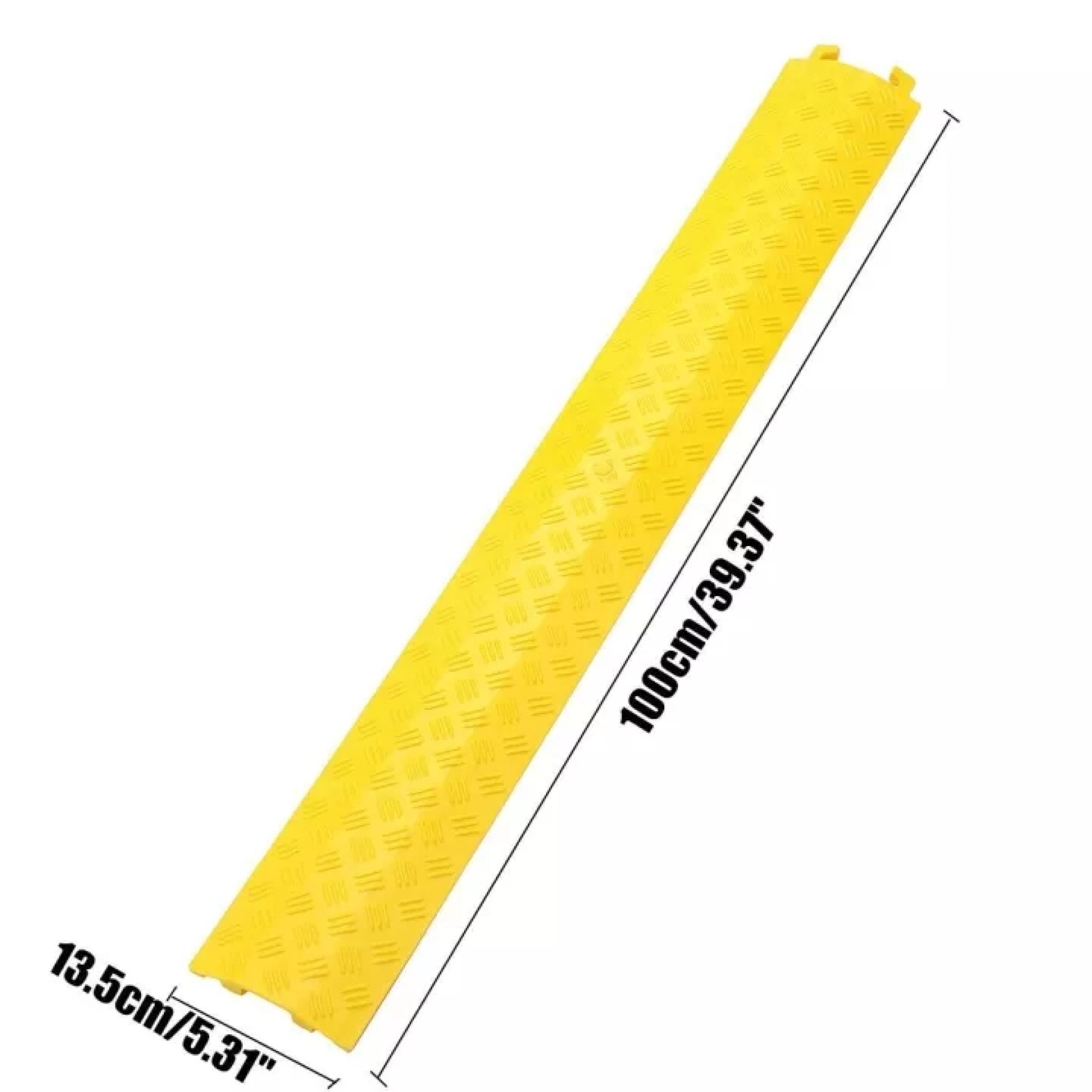 1M Cable Hose Cover Guard 1 Channel Wire Cord Floor Ramp Rubber Cover ...