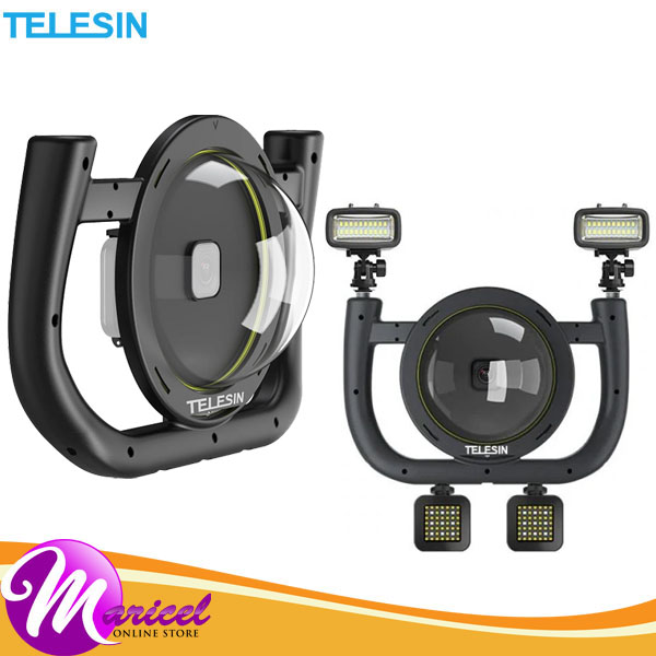 Telesin GoPro Hero 12, 11, 10, 9 Action Camera Diving Rig Waterproof ...