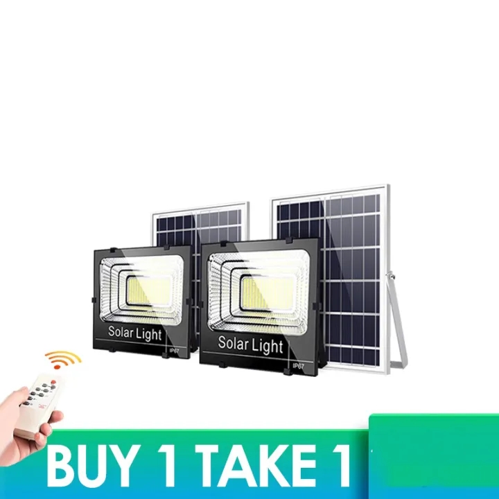 PHILIPS Solar light Buy 1 Take 1 LED Outdoor Sensor Flood Lamp IP67 ...
