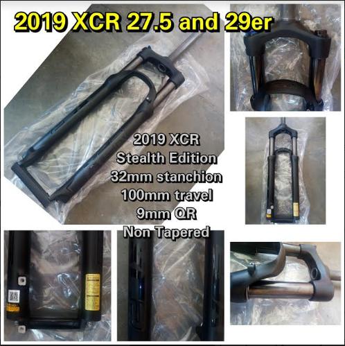 Suntour XCR 2019 fork Stealth Black Edition Coil/Spring 27.5 and 29er ...