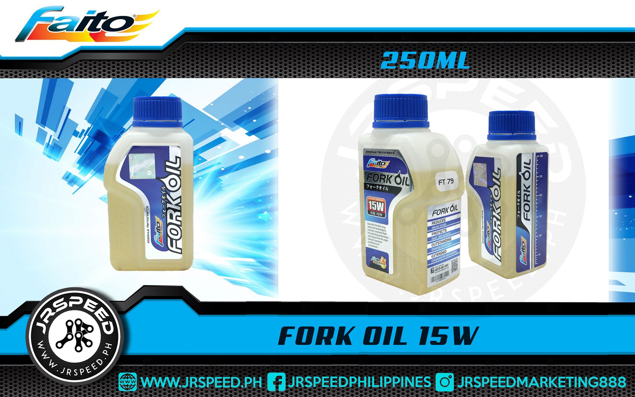 FAITO FORK OIL (250ml) | Lazada PH