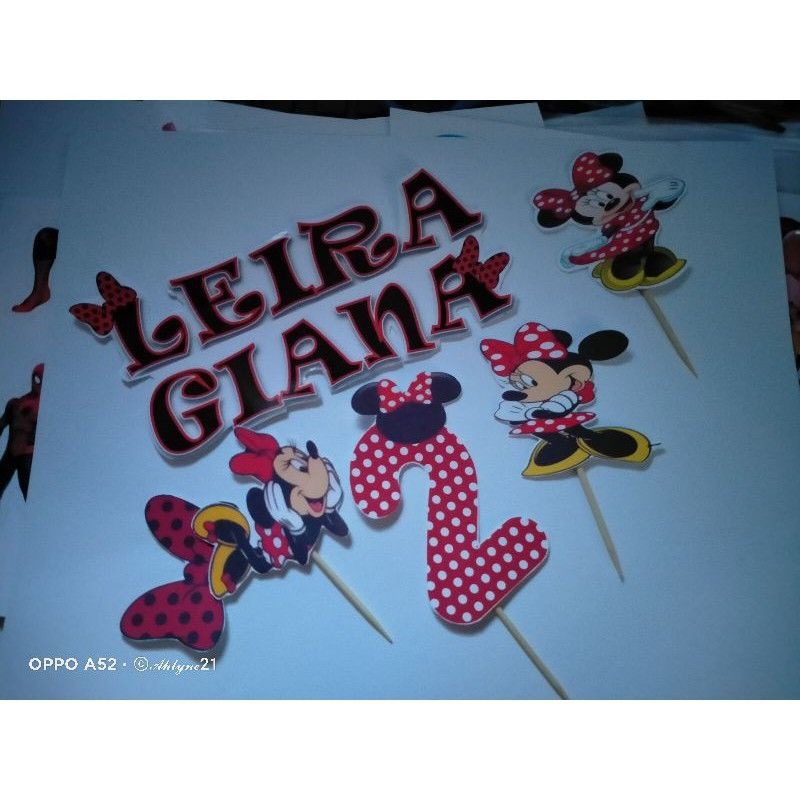Minnie mouse with name | Lazada PH