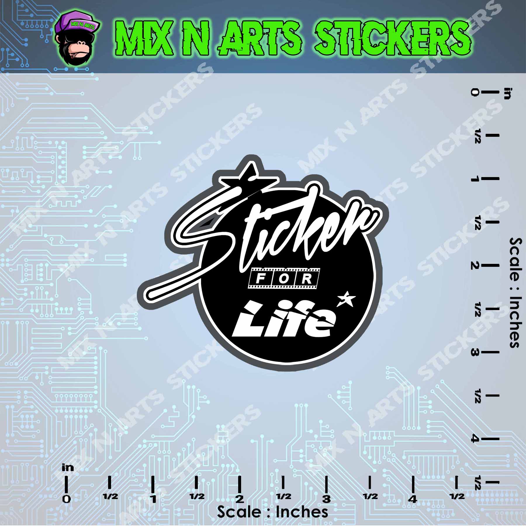 Run 17s Laminated Vinyl Sticker SOLD PER PIECE | Lazada PH