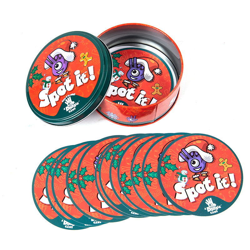 PINGZ Spot It Cards Game Holiday Dobble Game Cards Office Desk Game ...