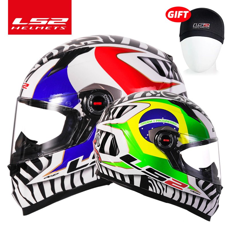 Original FS2 FF358 motorcycle helmet ls2 full face motocross racing ...