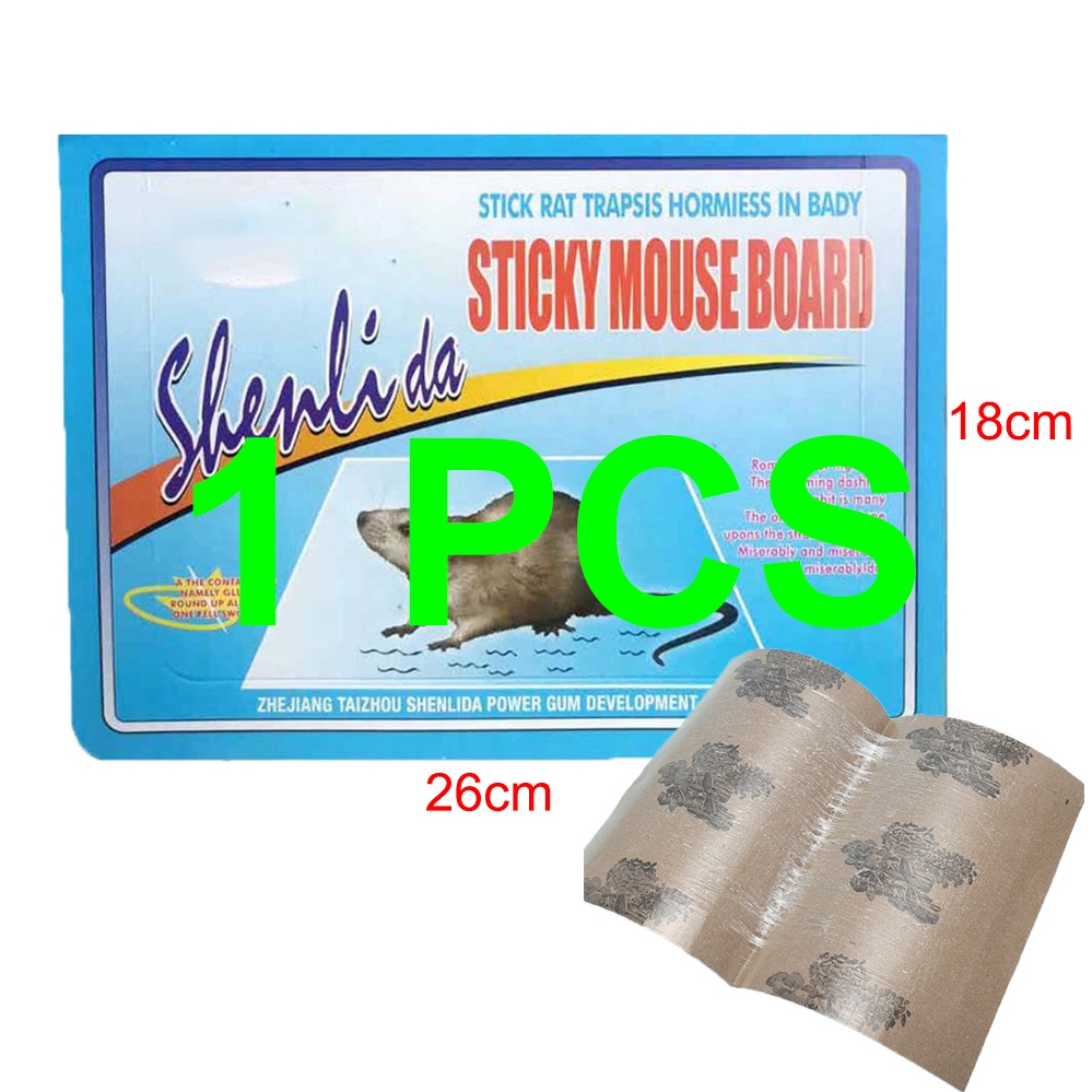 1PC (Super Strong Adhesion) Mouse & Rat Trap Glue Board Sticky mouse ...